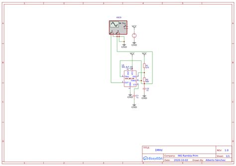 simulació 555 easyeda open source hardware lab