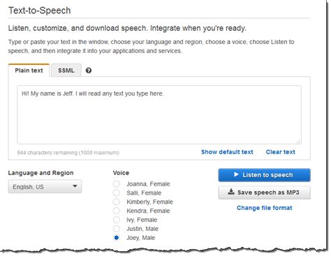 Amazon Polly Text To Speech In 47 Voices And 24 Languages AWS News Blog