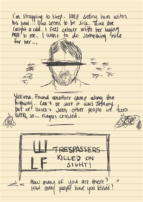 Elliewilliams Tlou Thelastofus Journal Entries Journal Pages The