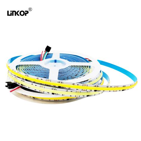 Single Color Addressable Led Strip 24v Non Waterproof Ip20 360 Leds M