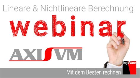Lineare And Nichtlineare Berechnung De Youtube