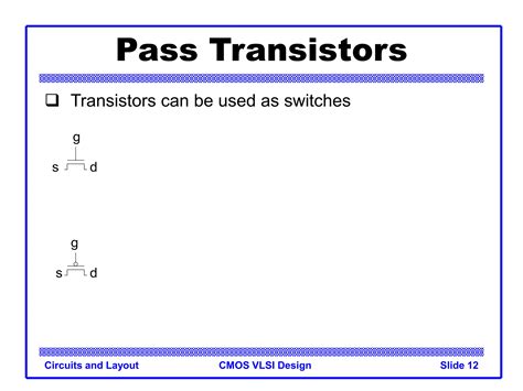 Introduction To Cmos Vlsi Design Stick Diagramppt