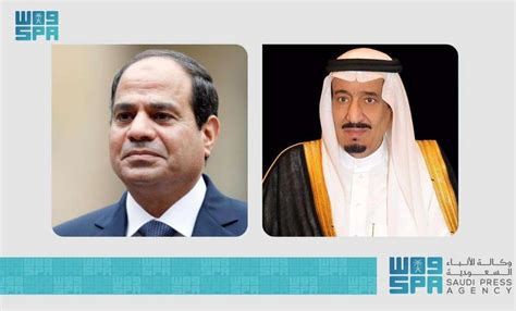 الرئيس المصري يهنيء خادم الحرمين الشريفين بمناسبة ذكري يوم التأسيس