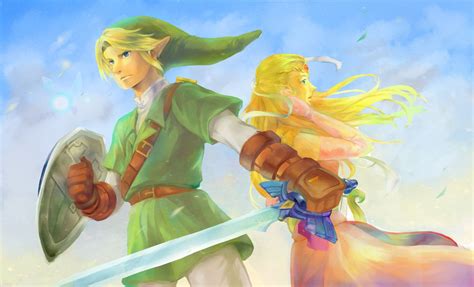 「時の勇者と賢者」「よみ」のイラスト Pixiv Fan Drawing Master Sword Majoras Mask
