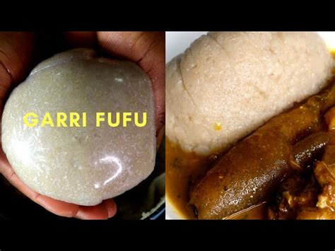 How To Make Garri Soup Miinullekko