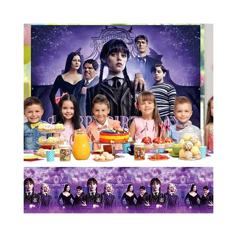 Wednesday Addams Birthday Party Decorations India Ubuy