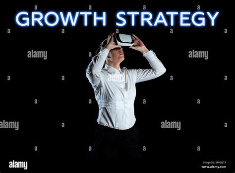 Inspiration Showing Sign Growth Strategy Internet Concept The Method A