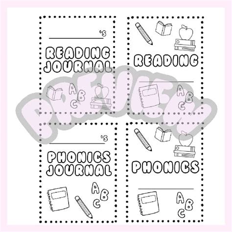 Editable Interactive Notebook Journal Covers By Simplyinsecondd Tpt