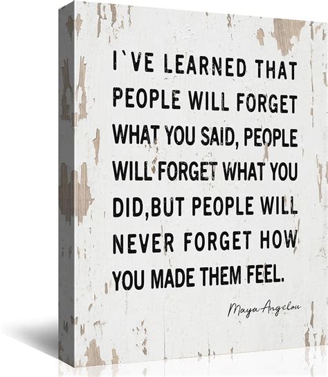 Axxposters Maya Angelou Motivational Quotes Wall Art For Bedroom Iconic