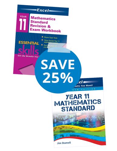 Excel Mathematics Standard Book Pack Year 11 Pascal Press