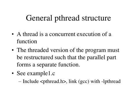 Ppt Pthreads A Shared Memory Programming Model Powerpoint Presentation Id1830995