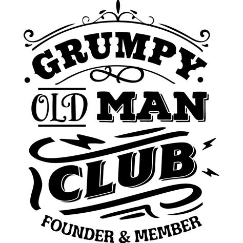 Grumpy Old Man Club Elso Graphics