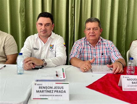 El Gobernador De Arauca Socializó Proyecto De Mejoramiento Vial En Tame
