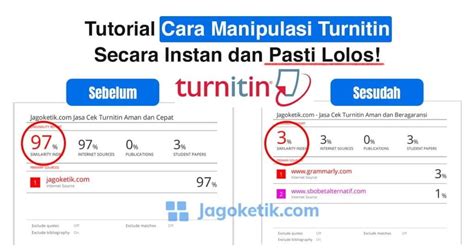 Exclude Sources Cara Curang Lolos Turnitin Dengan Cepat