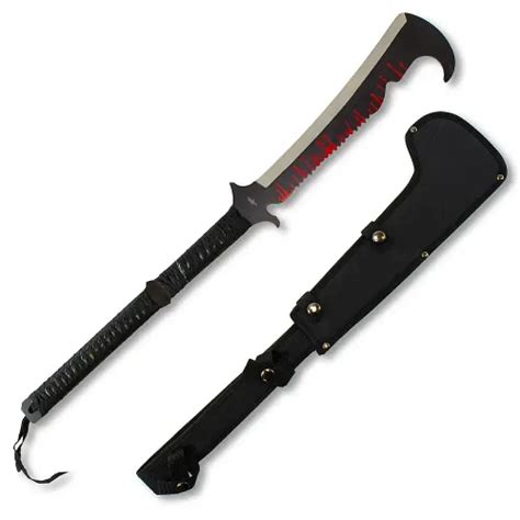 Bloodlust Billhook Machete Zombie Ready Survival Blade Machetes