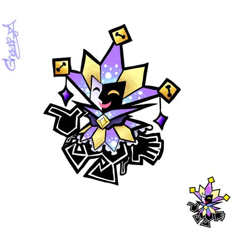 Dimentio Sprite Redesign By Gnarp Arts On Deviantart