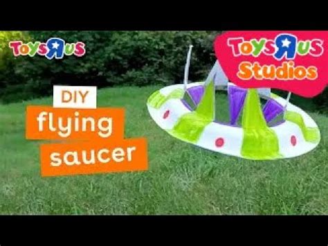 Diy Make A Flying Saucer Toysrus Youtube