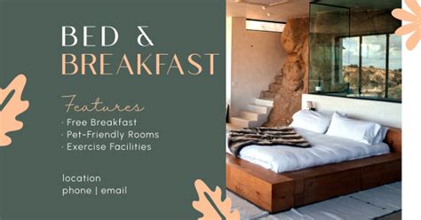 Bed And Breakfast Facebook Ad Brandcrowd Facebook Ad Maker