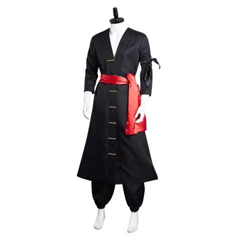 One Piece Wano Kuni Roronoa Zoro Cosplay Costume Kimono Outfits