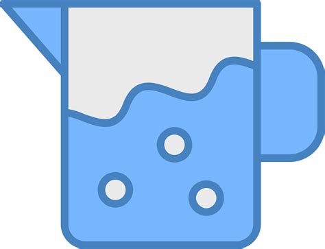 Pitcher Line Filled Blue Icon 43590621 Vector Art At Vecteezy