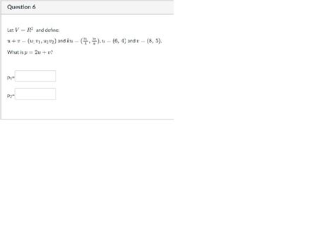 solved let v r2 and define u v− u v1 u2v2 and