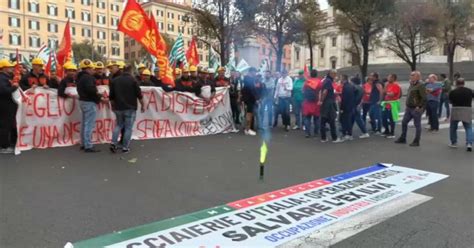 Ex Ilva Sciopero E Manifestazione A Roma