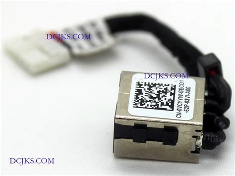 Vcyyw 0vcyyw Dell Latitude E7270 E7470 Dc Jack Connector In Cable Power