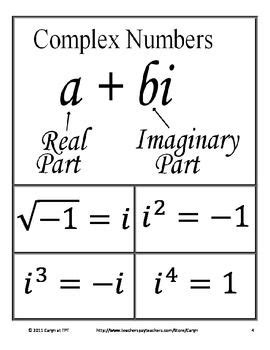 Complex Number Imaginary Maze Review Worksheet Complex Worksheets Library