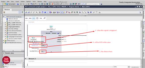 Put Command In Siemens Plc Tia Portal Basics