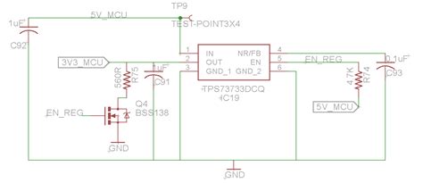 TPS The Output Voltage Is Not Zero When Enable Pin Is Triggered Power Management Forum