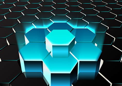 Vector Illustration Of Abstract Hexagonal Background Vector Art At Vecteezy