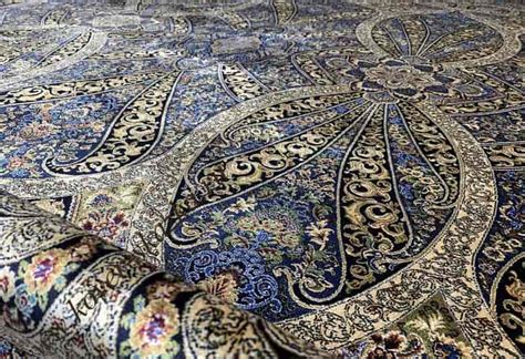 فرش ابریشم نانو قالی دستباف ماشینی ضد لک رطوبت خاصیت آنتی باکتریال