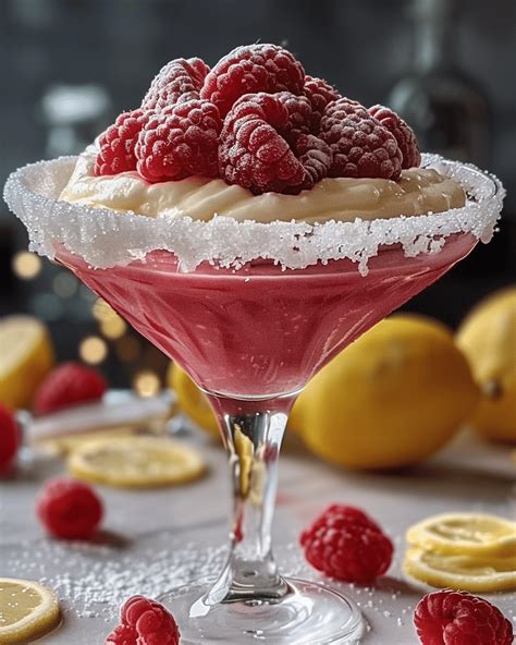 Frosted Raspberry Lemon Drop Cooked By Mia