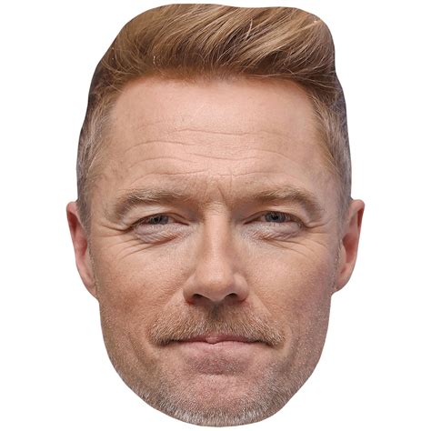 Ronan Keating Grey Beard Big Head