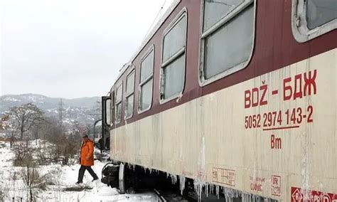БДЖ Временно е спряно движението на някои влакове ᐉ Новини Tribune Bg