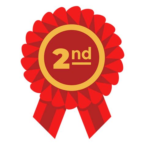 Second Place PNG Designs For T Shirt Merch