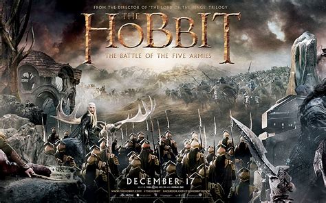 Image The Hobbit The Battle Of The Five Armies Poster Hd Wallpaper