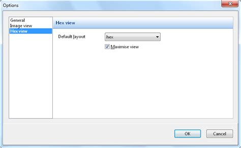 Sql Image Viewer Online Help Hex View