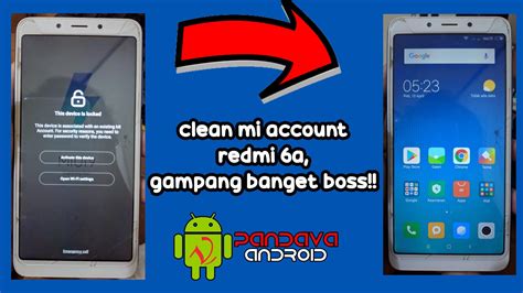 Remove Bypass Mi Account Redmi A Cactus Pandava Droider S