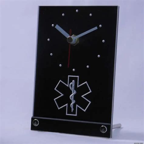 Tnc0088 Ems медицинские услуги стол 3d светодиодный часы