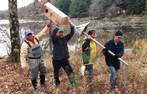 Wood Duck Nesting Box Project New Video Edward L Rose Land Conservancy