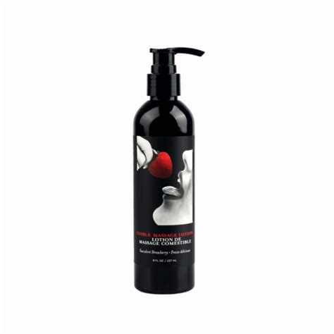 Edible Massage Lotion Strawberry Flavor