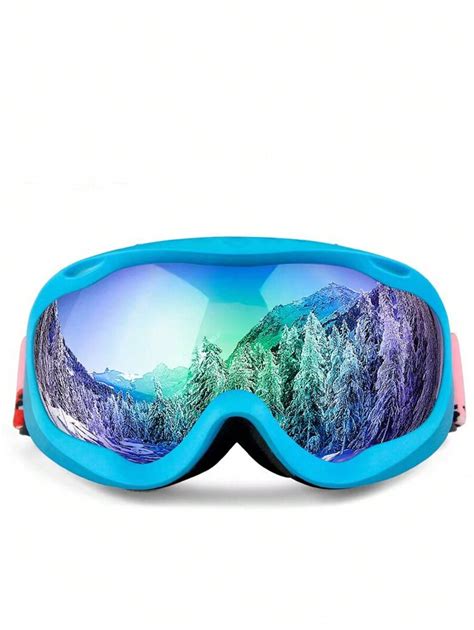 Winter Adult Ski Glasses Windproof Uv Ski Glasses Double Sided Anti Fog