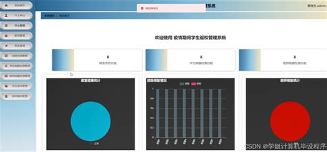 【开题报告】基于springbootvue疫情期间学生返校管理系统（程序源码论文 计算机毕业设计 Csdn博客