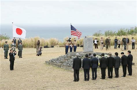 日米、硫黄島で合同慰霊 戦争の記憶、風化阻止 読んで見フォト 産経フォト