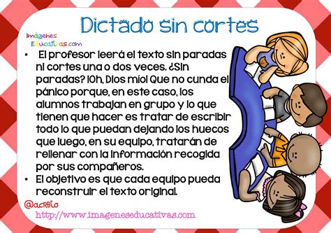 7 Formas De Convertir El Dictado En Una Actividad Amena Y Atractiva