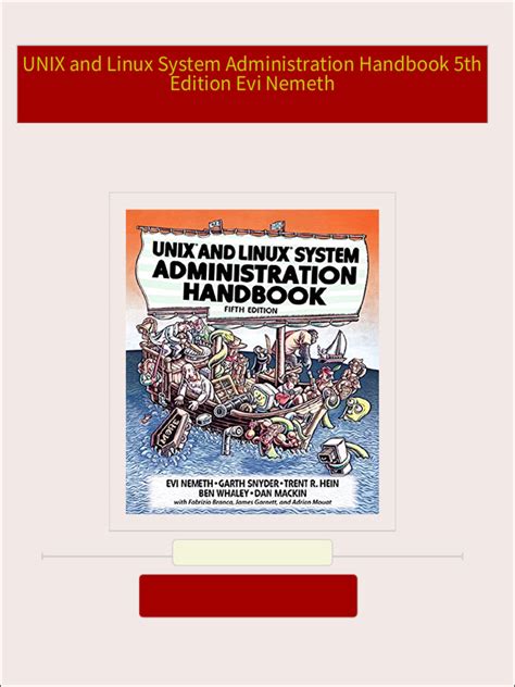 Free Pdf Sample Unix And Linux System Administration Handbook 5th