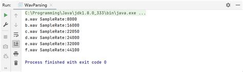 Java获取wav文件的采样率sampleratejava 获取音频采样率 Csdn博客