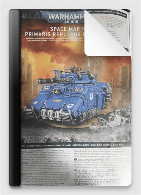 Primaris Repulsor Executioner Instructions Free Download Build