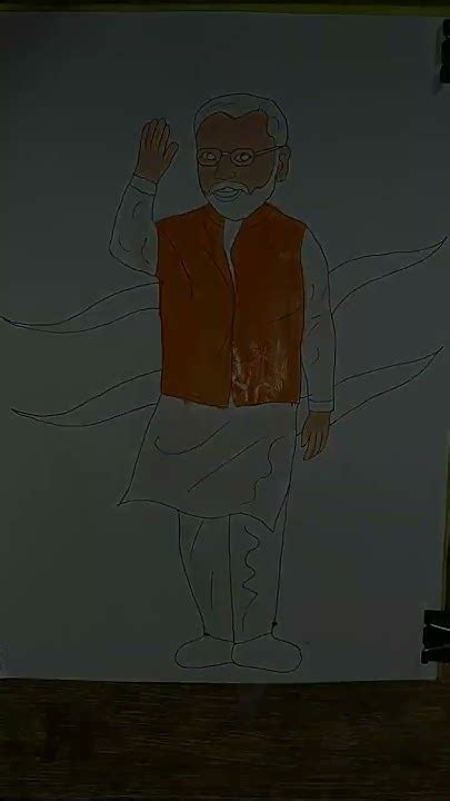 Shortsmodi Ji Ki Drawingsabka Shath Sabka Vikas Bjp Ko Jeet Ki Badhai Song Modi Arts
